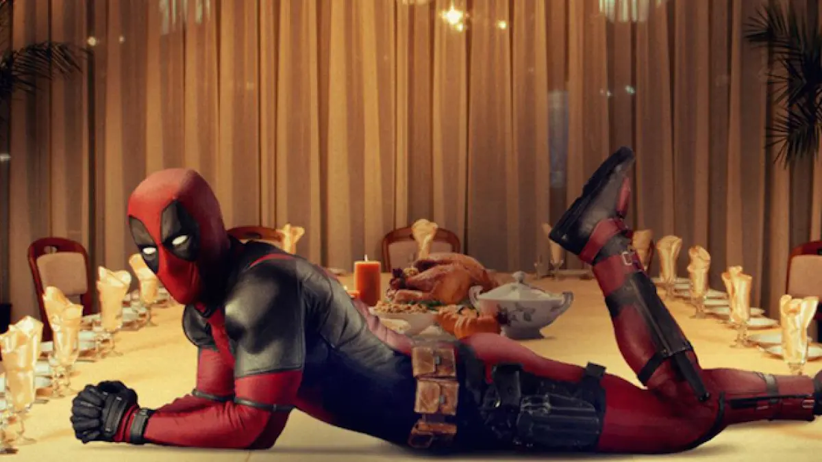 Deadpool desea feliz Día de Acción de Gracias