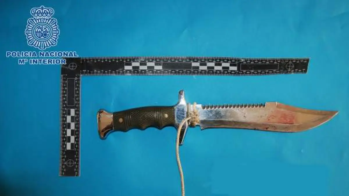 Detenido tras clavar un cuchillo en la espalda a un compañero tras ...