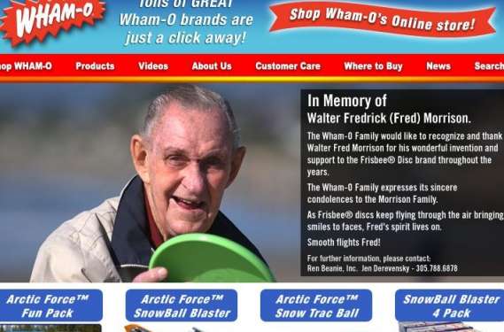 Fallece a los 90 años Walter Frederick Morrison, el inventor del 'frisbee'