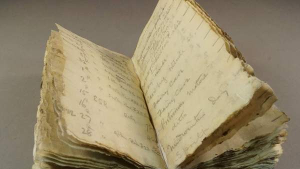 Encuentran el diario de un explorador de la Antártida atrapado un siglo ...