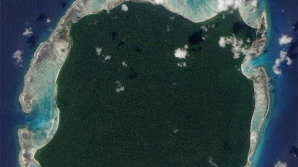 Esta es Sentinel del Norte, la paradisíaca isla del océano Índico en la ...