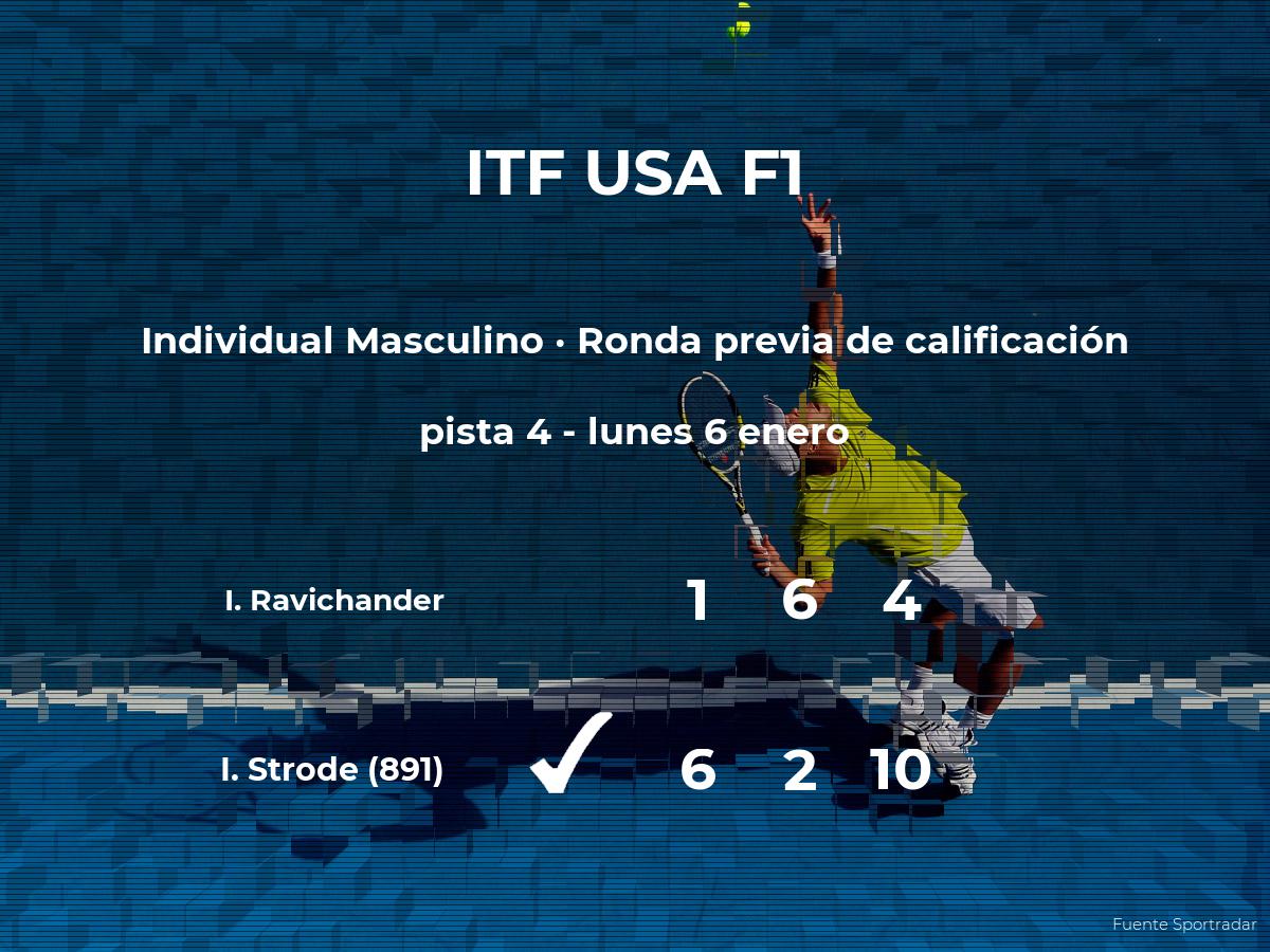 Resultados de tenis en directo: partido Isaiah Strode - Ishaan ...