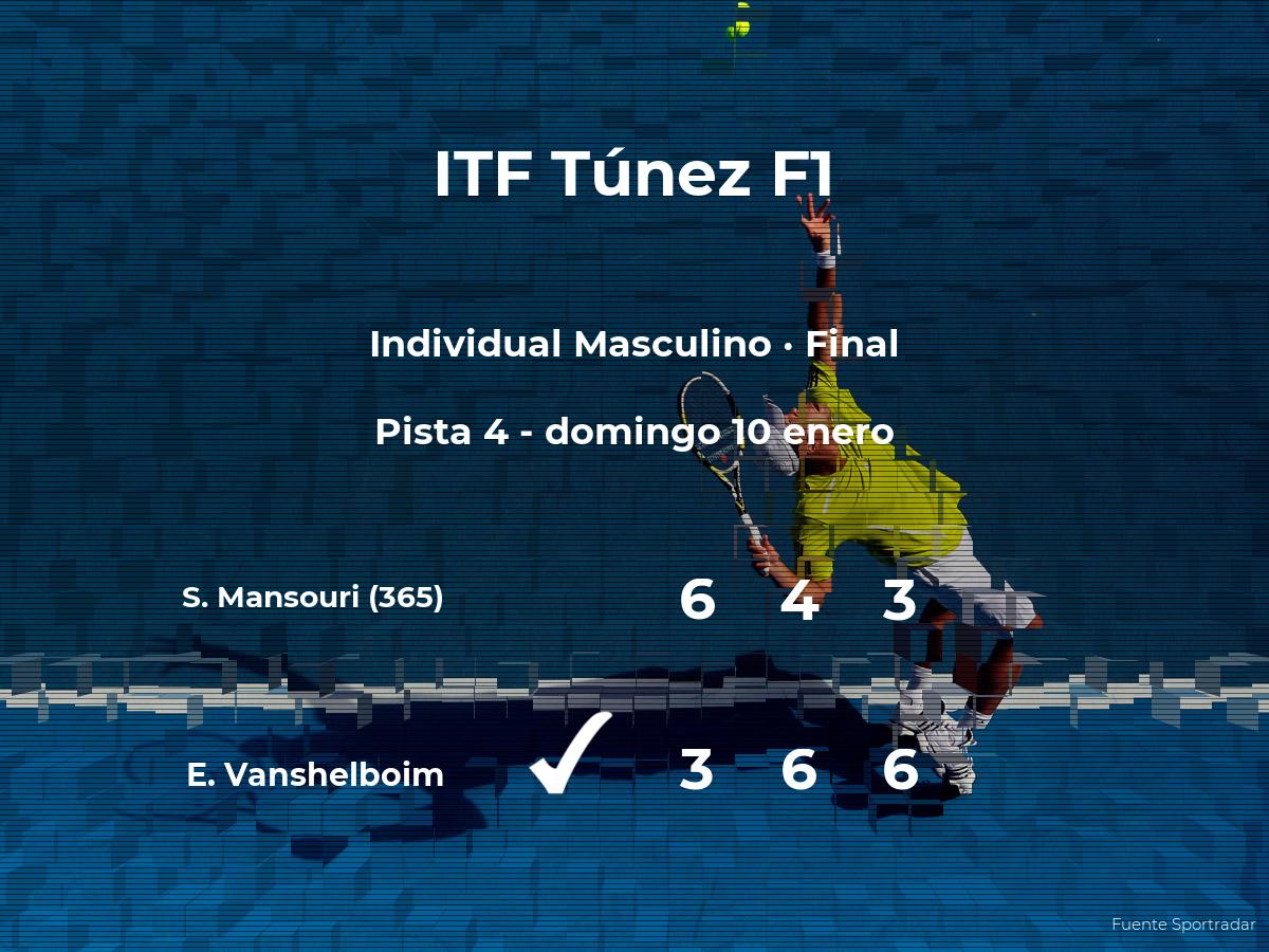 Resultados de tenis en directo: partido Eric Vanshelboim - Skander ...