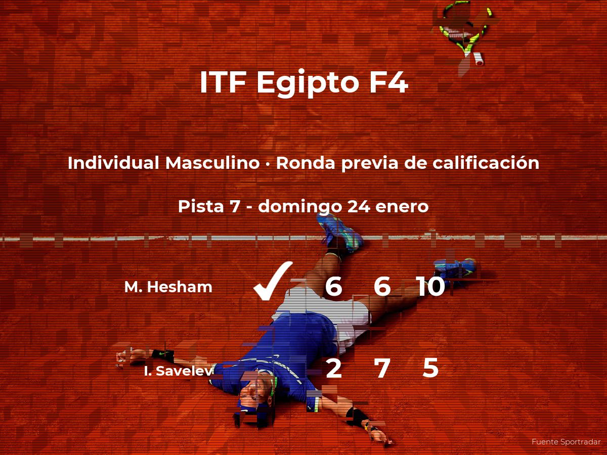Resultados de tenis en directo: partido Mohamed Hesham - Ilya Savelev ...