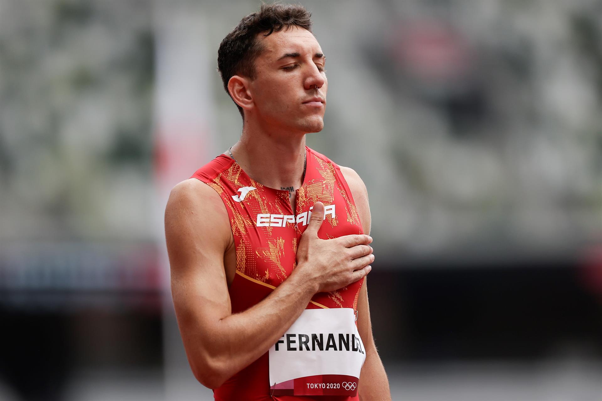 Sergio Fernández, eliminado en primera ronda de 400 m vallas y adiós a ...