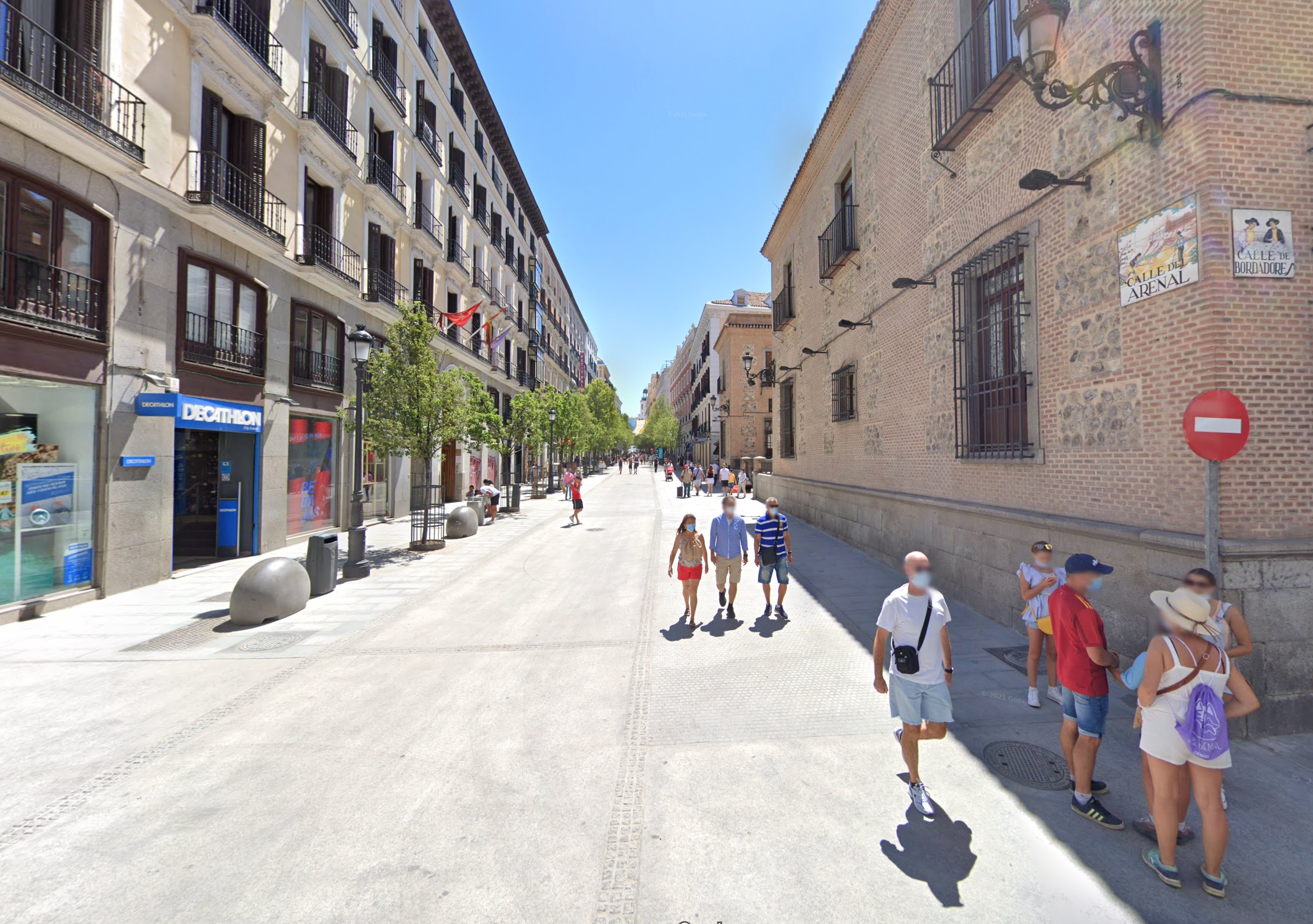 "La pandemia ha llegado ya a Street View en Madrid": el detalle de ...