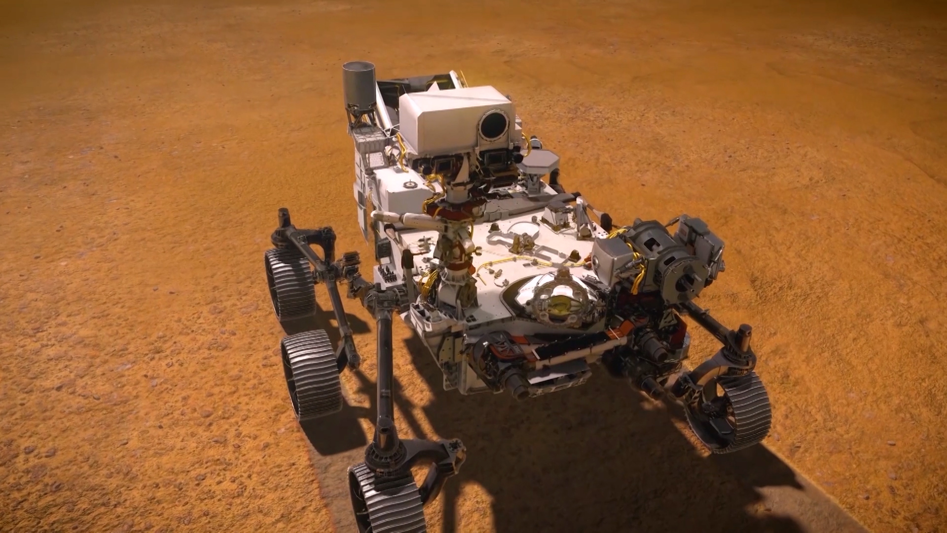 Perseverance, el rover de la NASA en Marte, capta una espectacular foto ...