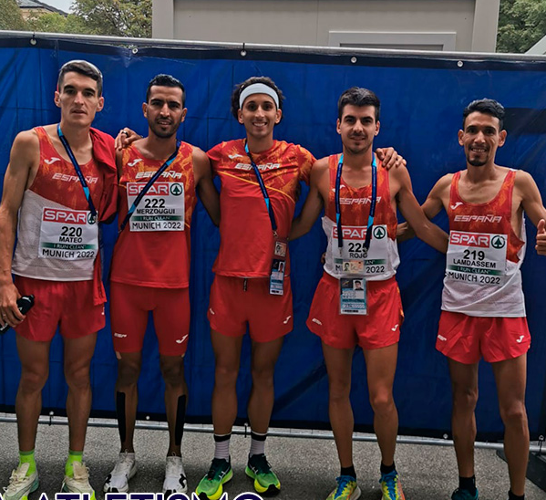 El equipo de maratón masculino da una nueva alegría a España y suma un ...