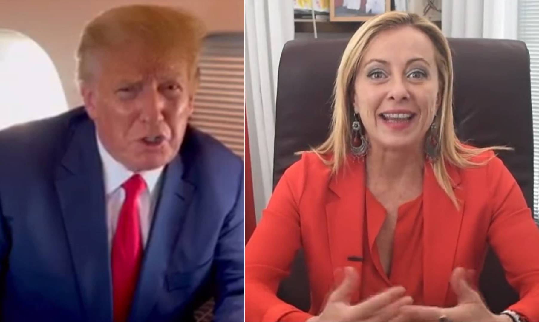 Trump y Meloni participan en el Viva 22 de Vox: "Gracias, Abascal, por ...