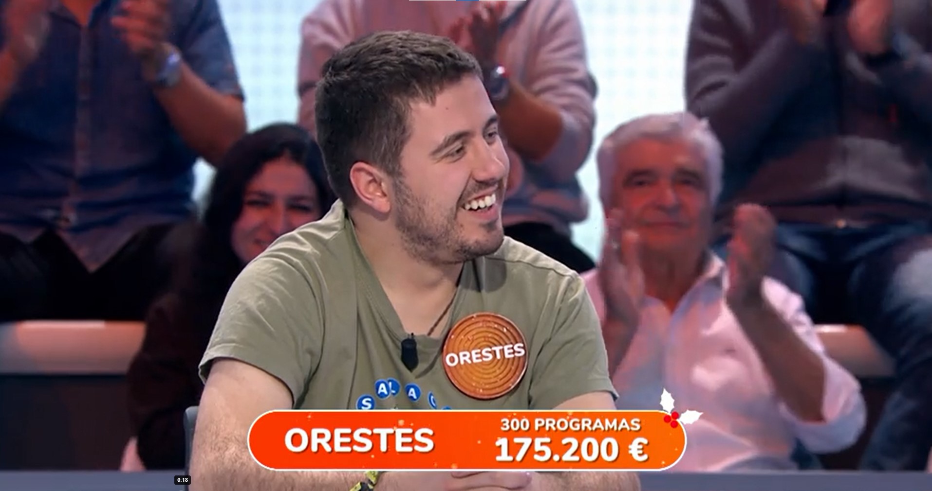 Orestes se convierte en el primer concursante de 'Pasapalabra' en ...