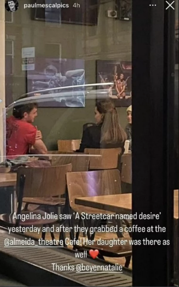 ¿Tiene Angelina Jolie un nuevo amor? La actriz, vista con Paul Mascal ...