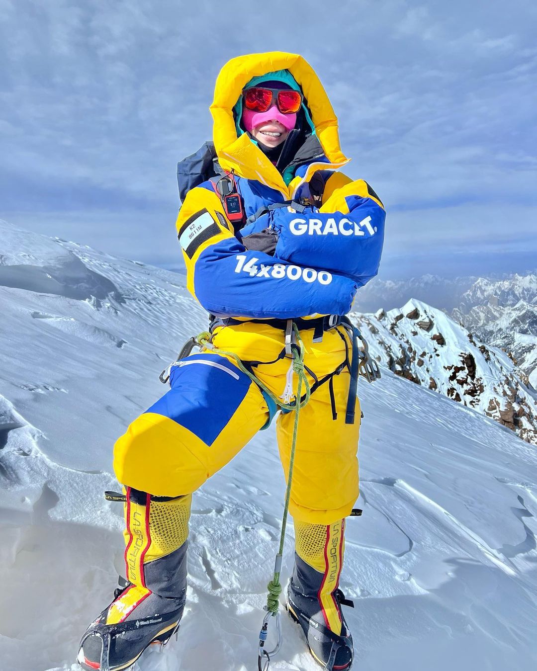 La sombra de la duda que desacredita los récords de la alpinista Grace ...