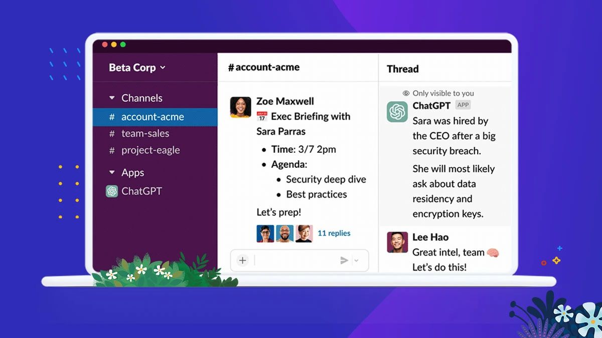 ChatGPT llega a Slack: lo que puedes hacer con esta IA en tu día a día ...
