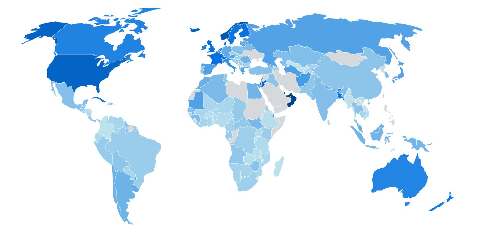 El mapa que revela los países con la cerveza más cara y más barata del ... El mapa que revela los países con la cerveza más cara y más barata del ...
