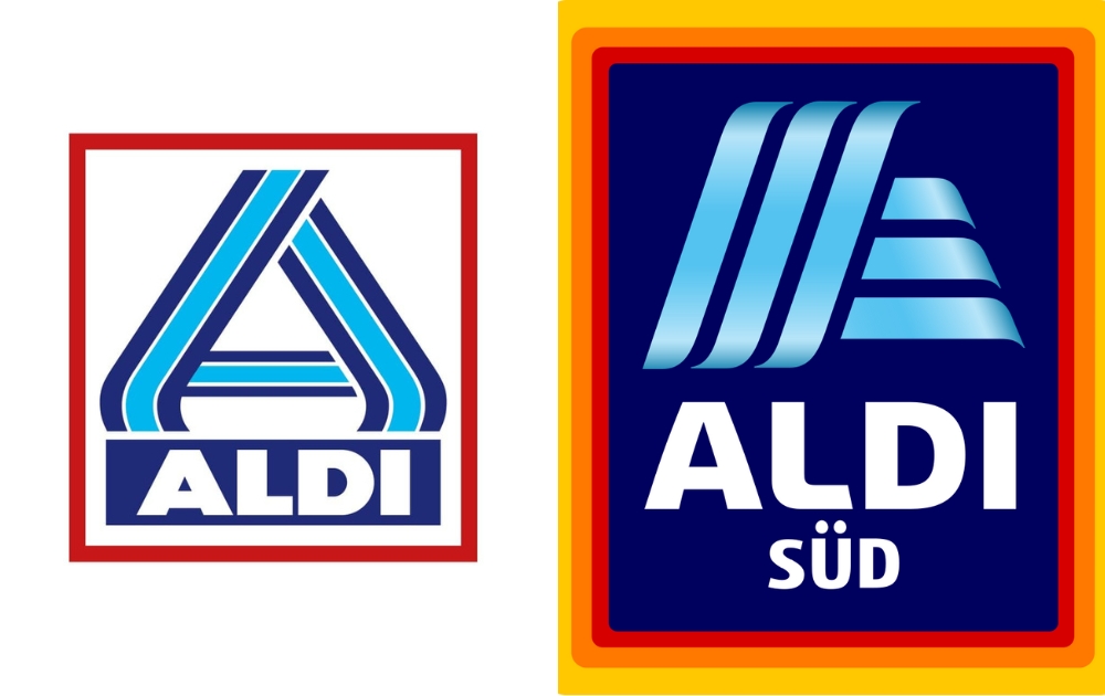 ¿Por qué los supermercados Aldi tienen dos logos diferentes?