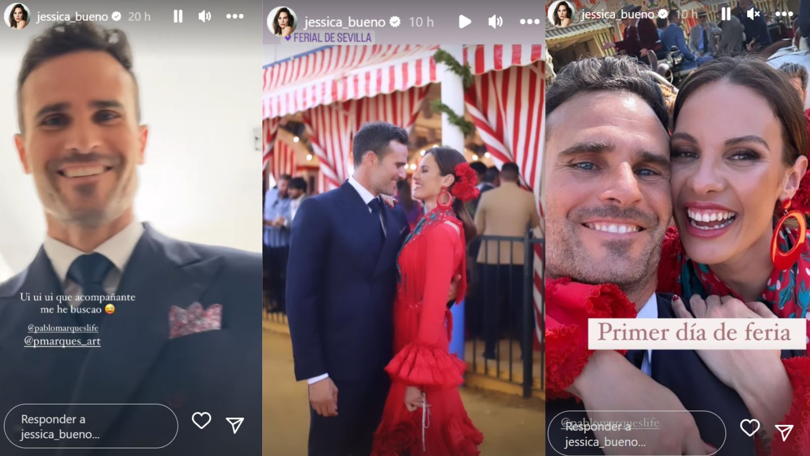 Jessica Bueno confirma su noviazgo con Pablo Marqués y posan juntos en ...