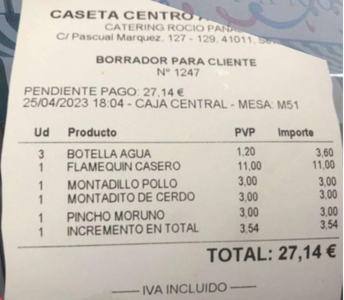 Facua denuncia a esta caseta de la Feria de Abril de Sevilla tras ver ...