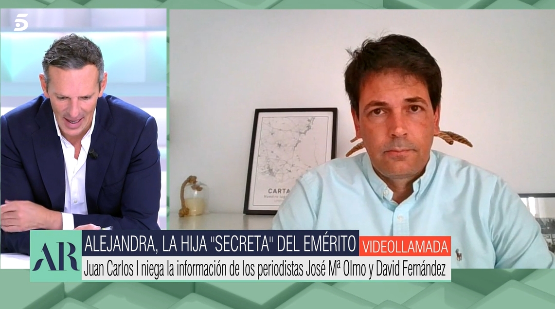 José María Olmo, sobre la relación entre Juan Carlos I y Alejandra ...
