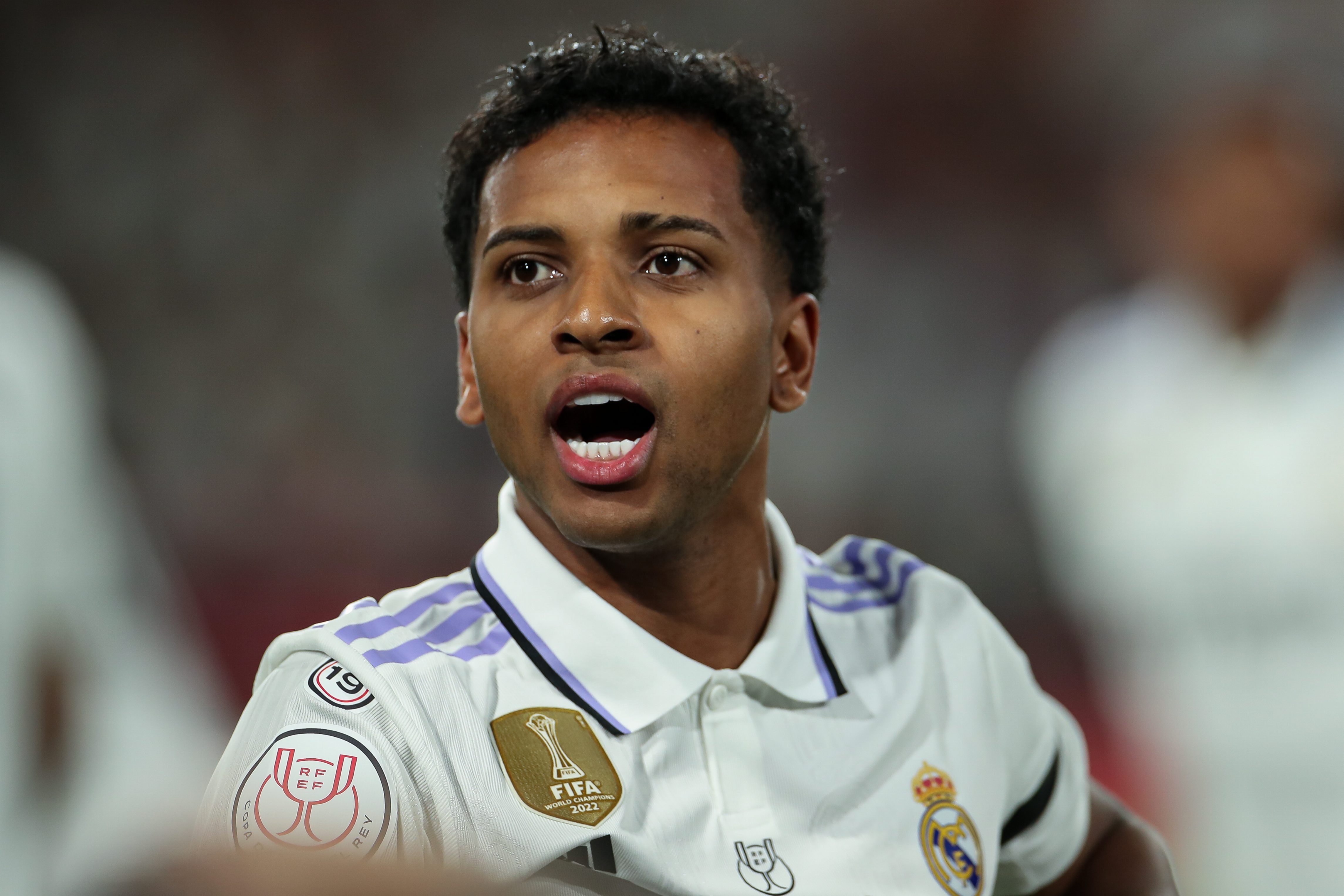 Roban en la casa de Rodrygo durante la final de la Copa del Rey