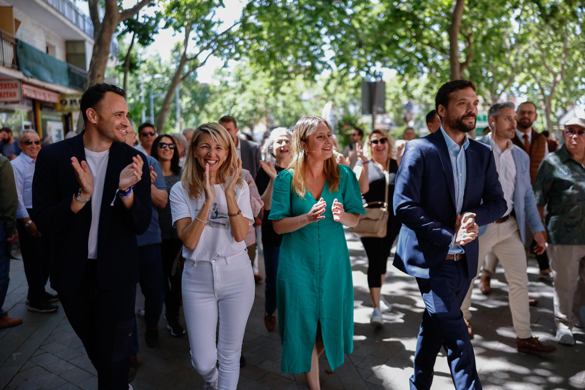 Yolanda Díaz se mete de lleno en campaña y deja sus equilibrios de lado ...