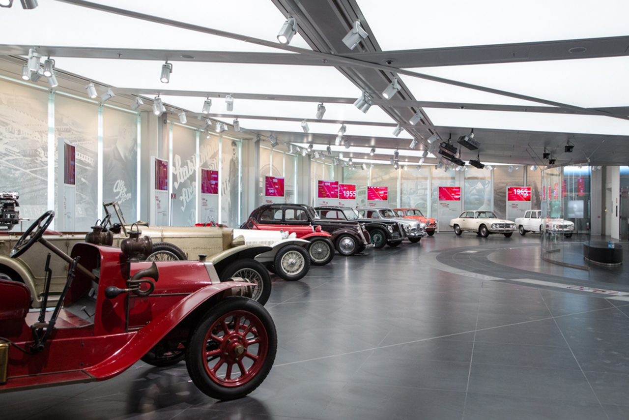 Museo histórico de Alfa Romeo, modelos únicos e icónicos de la marca