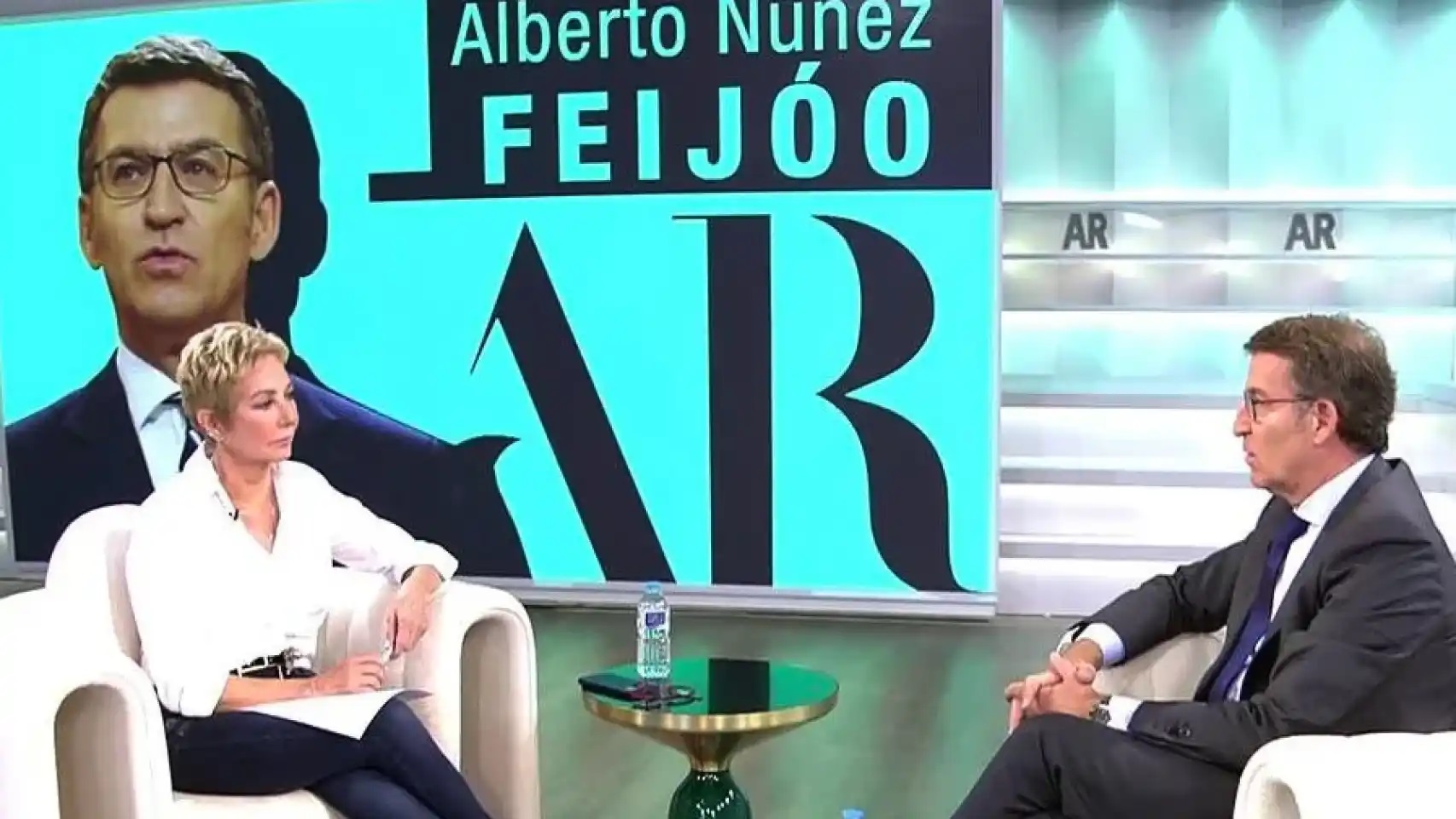 Alberto Núñez Feijóo visita 'El programa de Ana Rosa' este jueves para ...