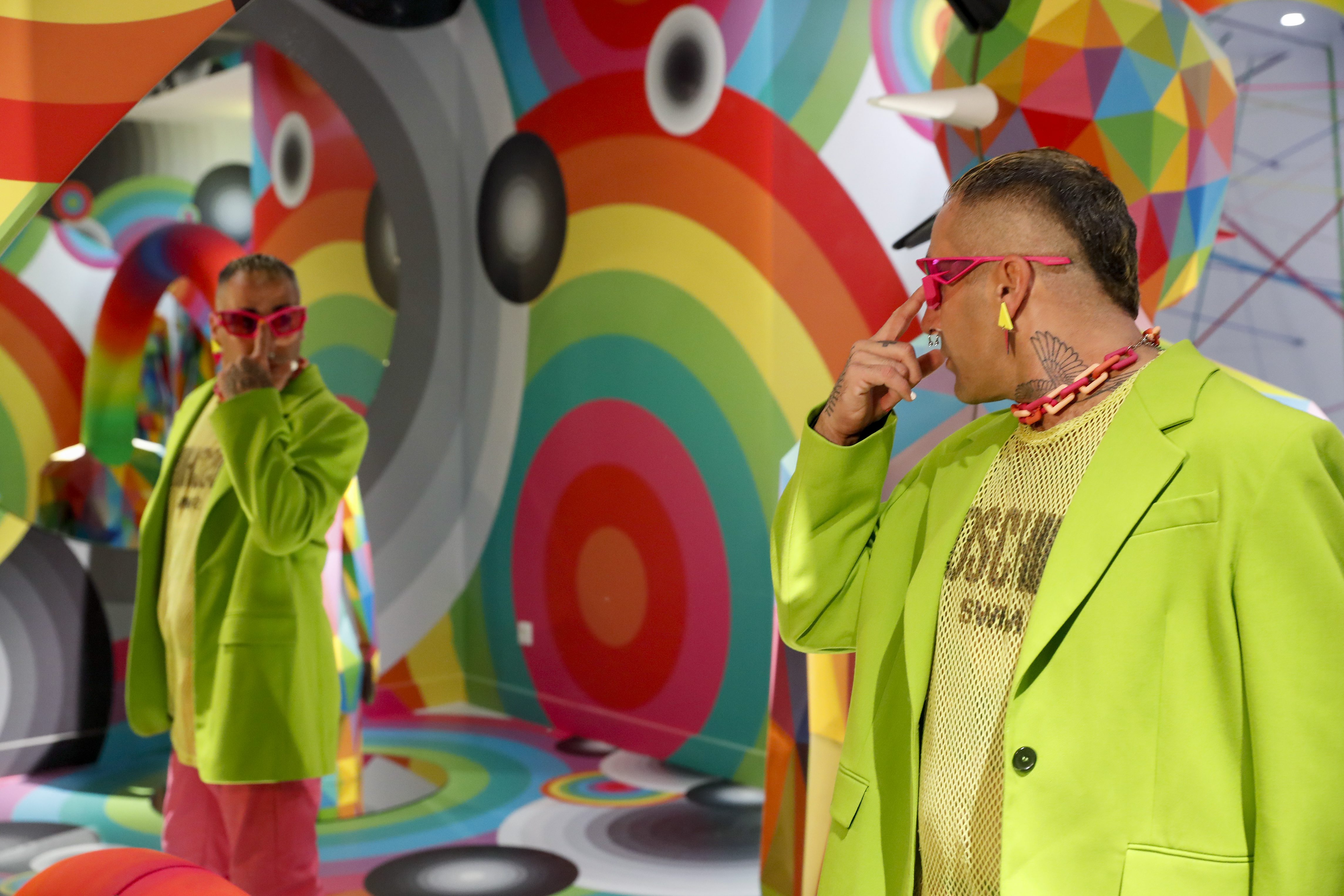 Una veintena de obras de Okuda San Miguel inauguran el nuevo museo ...