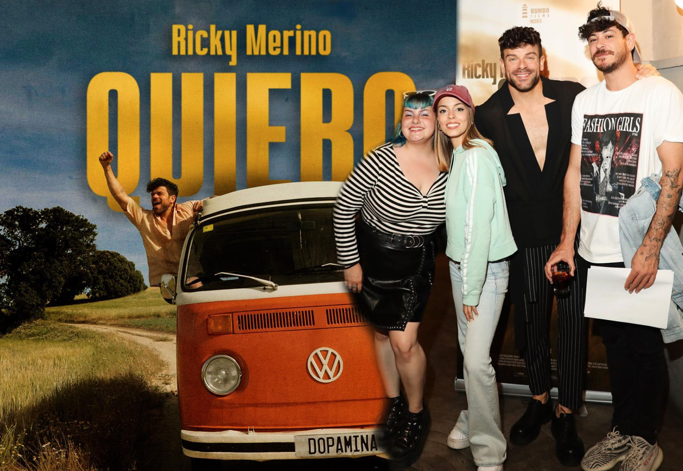 Ricky Merino publica 'Quiero', un cortometraje bisexual que reencuentra ...