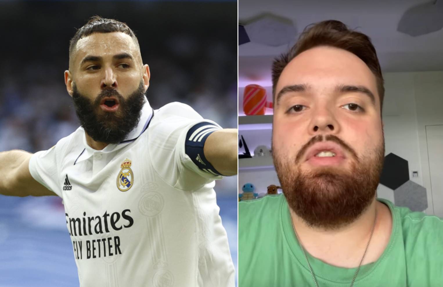 Ibai le lanza una propuesta indecente a Benzema tras su salida del Real Madrid