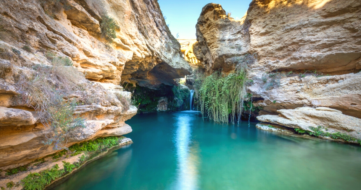 Un precioso espacio natural en Murcia con cascadas y pozas de aguas ...