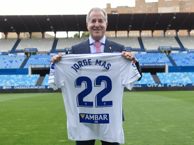 Así es Jorge Mas, el presidente del Real Zaragoza que llevó a Messi al ...