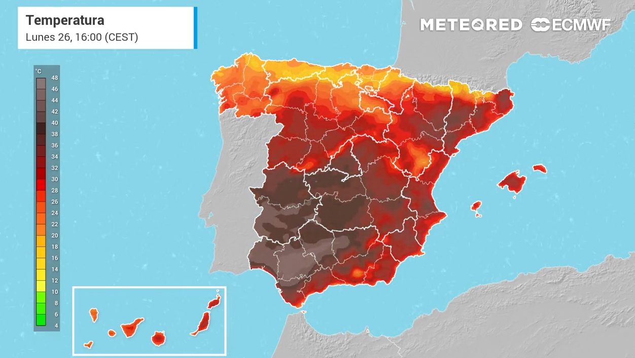 Aviso rojo por la primera ola de calor del verano: estas son las zonas que sufrirán temperaturas ...