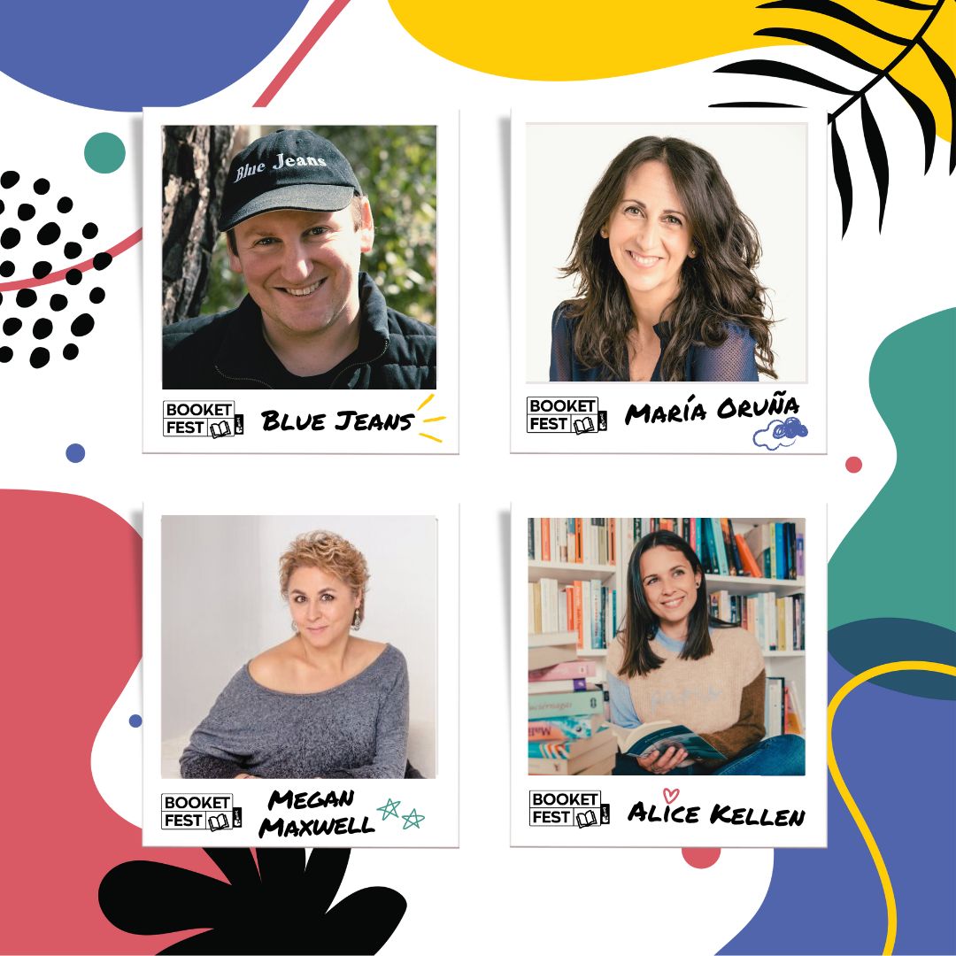 Nace el Booket Fest con Blue Jeans, Megan Maxwell, María Oruña y Alice ...
