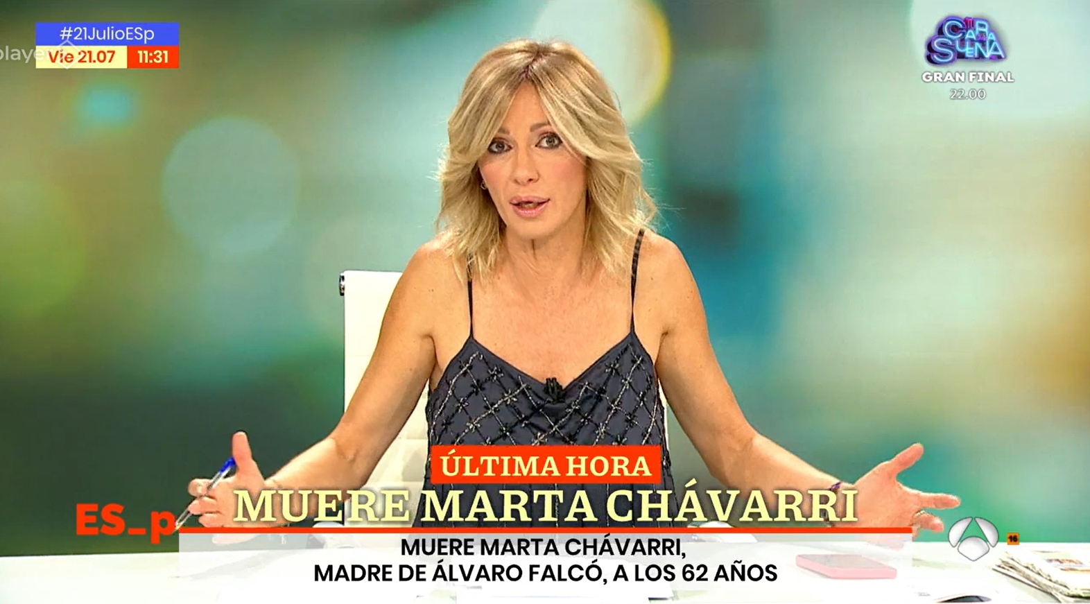 Susanna Griso recuerda la muerte de su hermana con motivo del ...