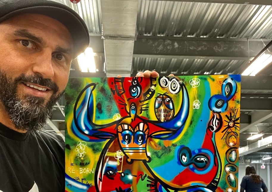 Muere el artista urbano Lebo, creador del icónico mural 'Welcome to ...