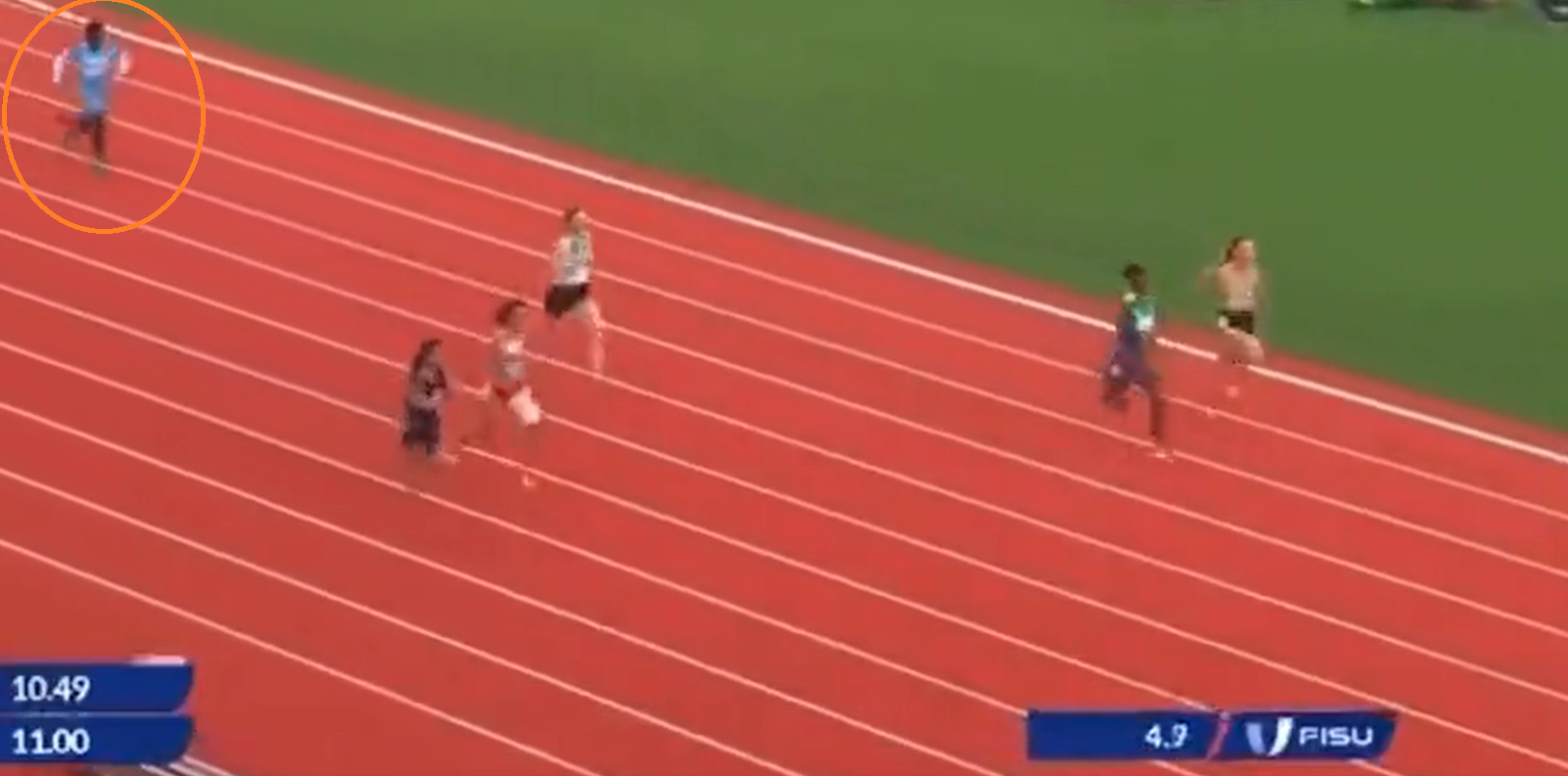 Una polémica 'atleta' de Somalia logra el récord de los 100 metros ...