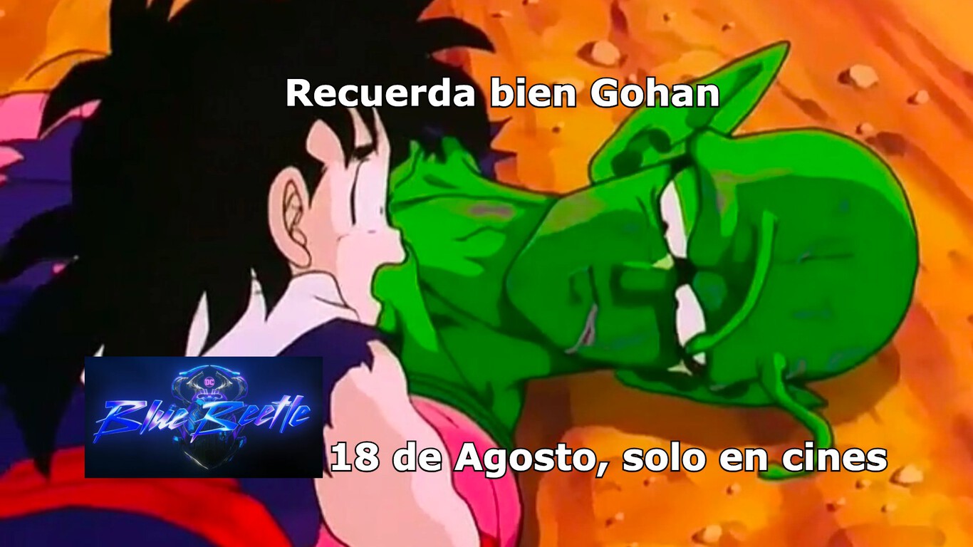 El meme de 'Blue Beetle' que le está haciendo la campaña promocional a ...