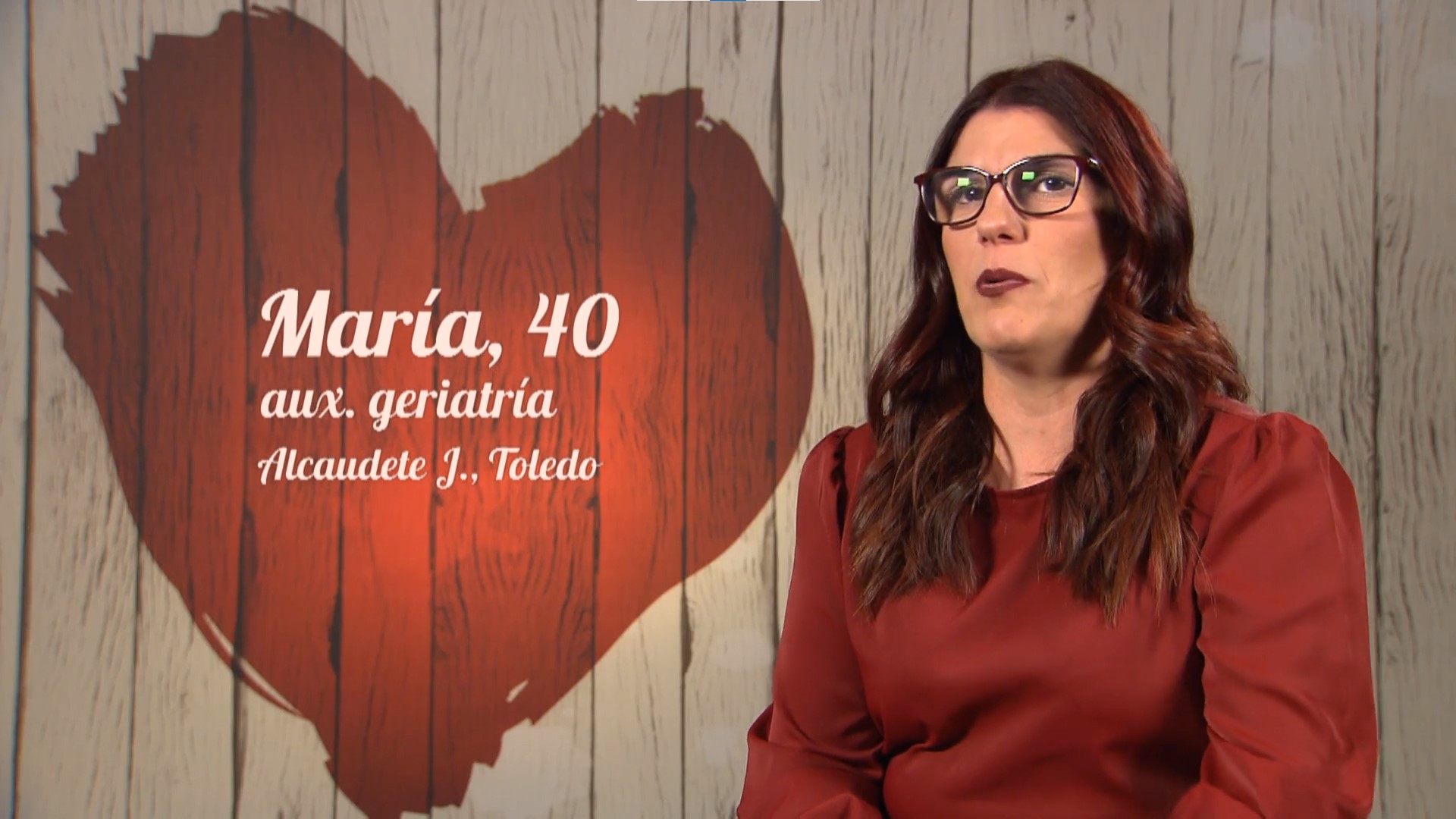 María, en 'First Dates: "Modernidades como el poliamor o el amor libre ...