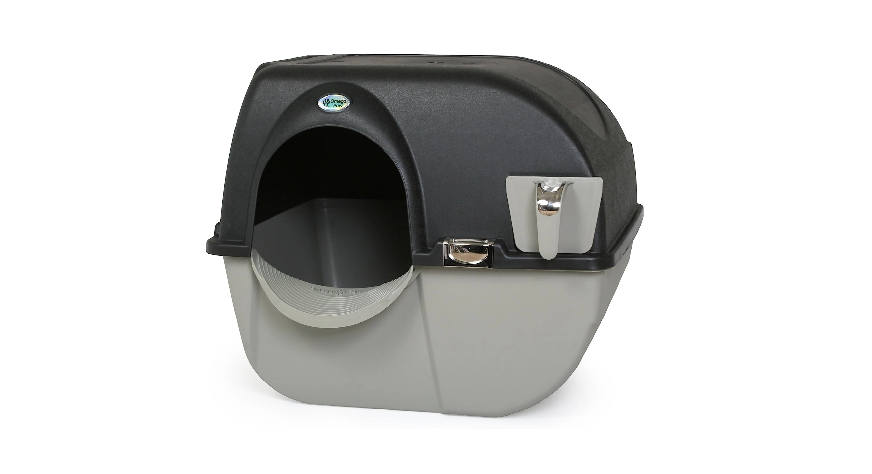 Así es el arenero para gatos giratorio que se limpia solo y se ha ...