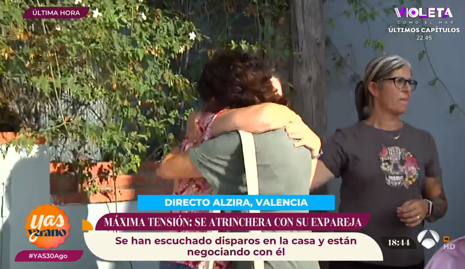 'YAS Verano' capta en directo la reacción de los familiares al conocer ...