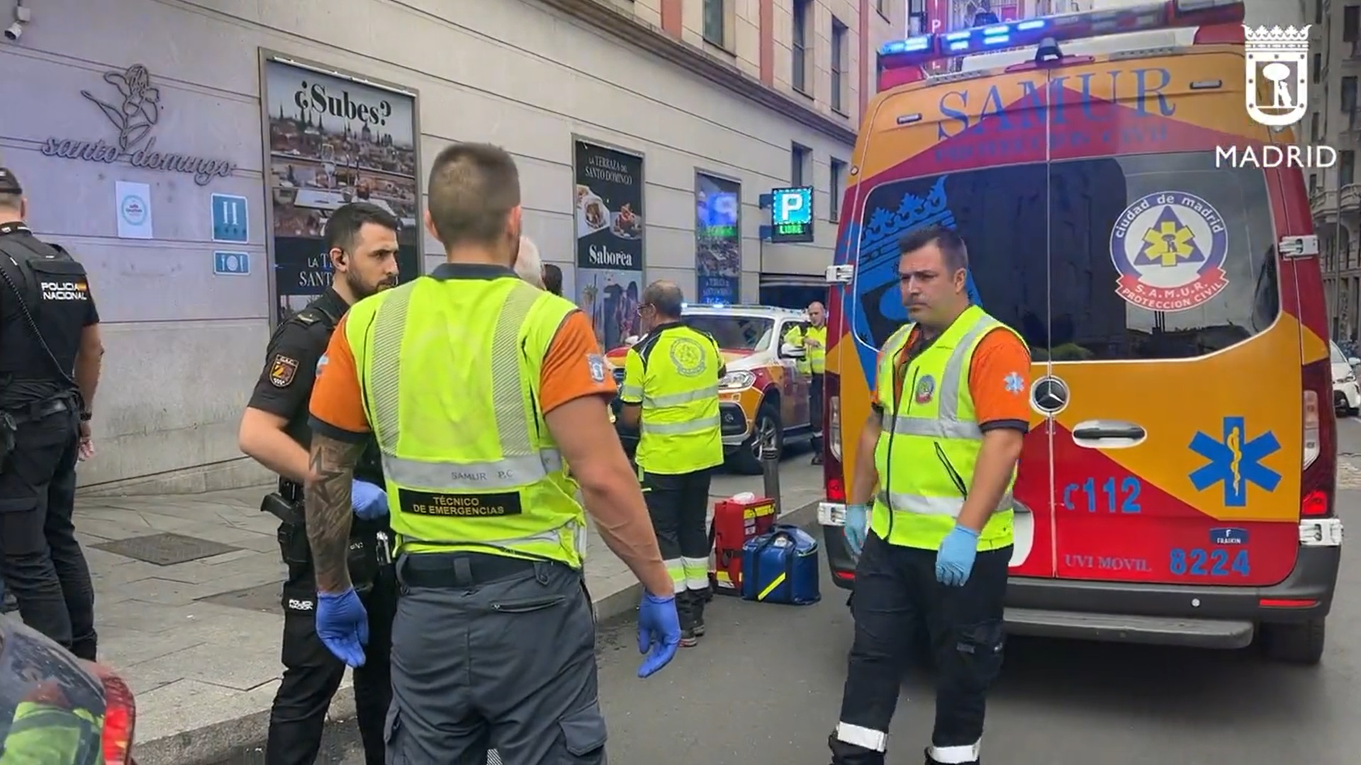Herida grave una mujer de 46 años tras ser agredida con un arma blanca en un hotel del centro de ...