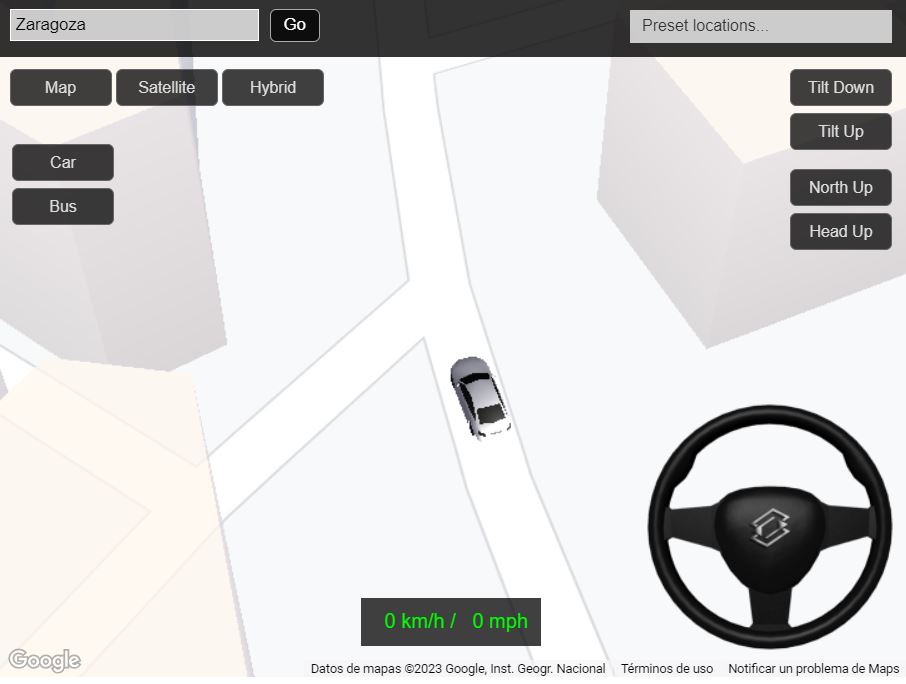 Con este simulador basado en Google Maps podrás conducir por todo el ...