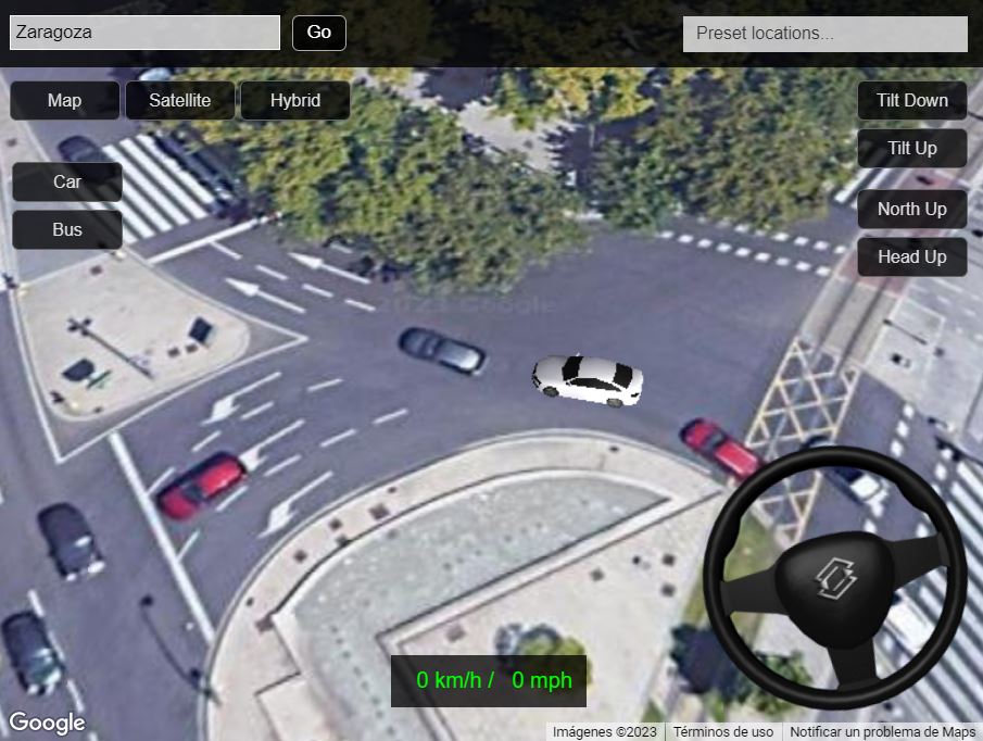 Con este simulador basado en Google Maps podrás conducir por todo el ...
