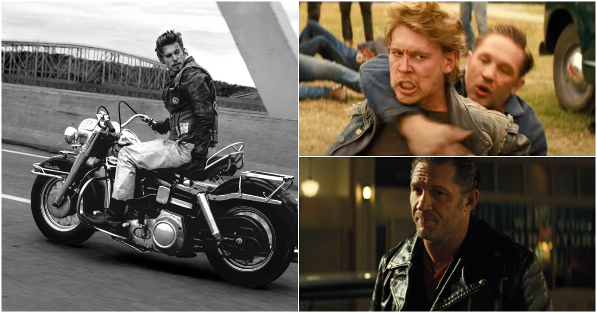 Unos moteros Austin Butler y Tom Hardy se pelean en el primer tráiler ...