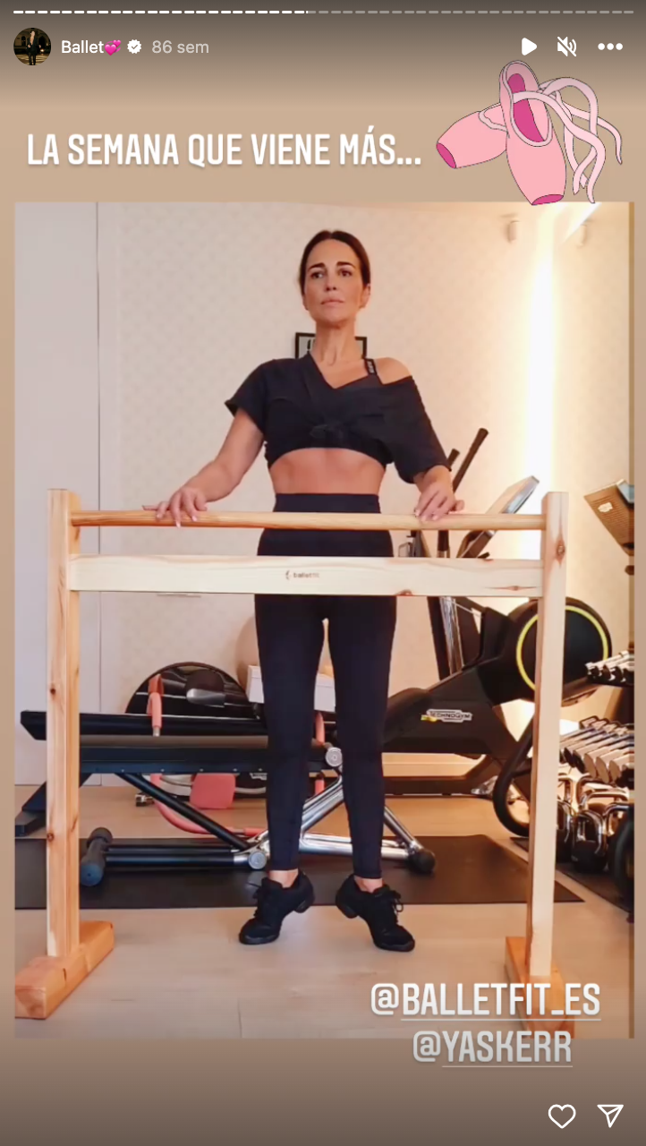 Paula Echevarría tiene el ejercicio para lucir abdomen tonificado a los 40