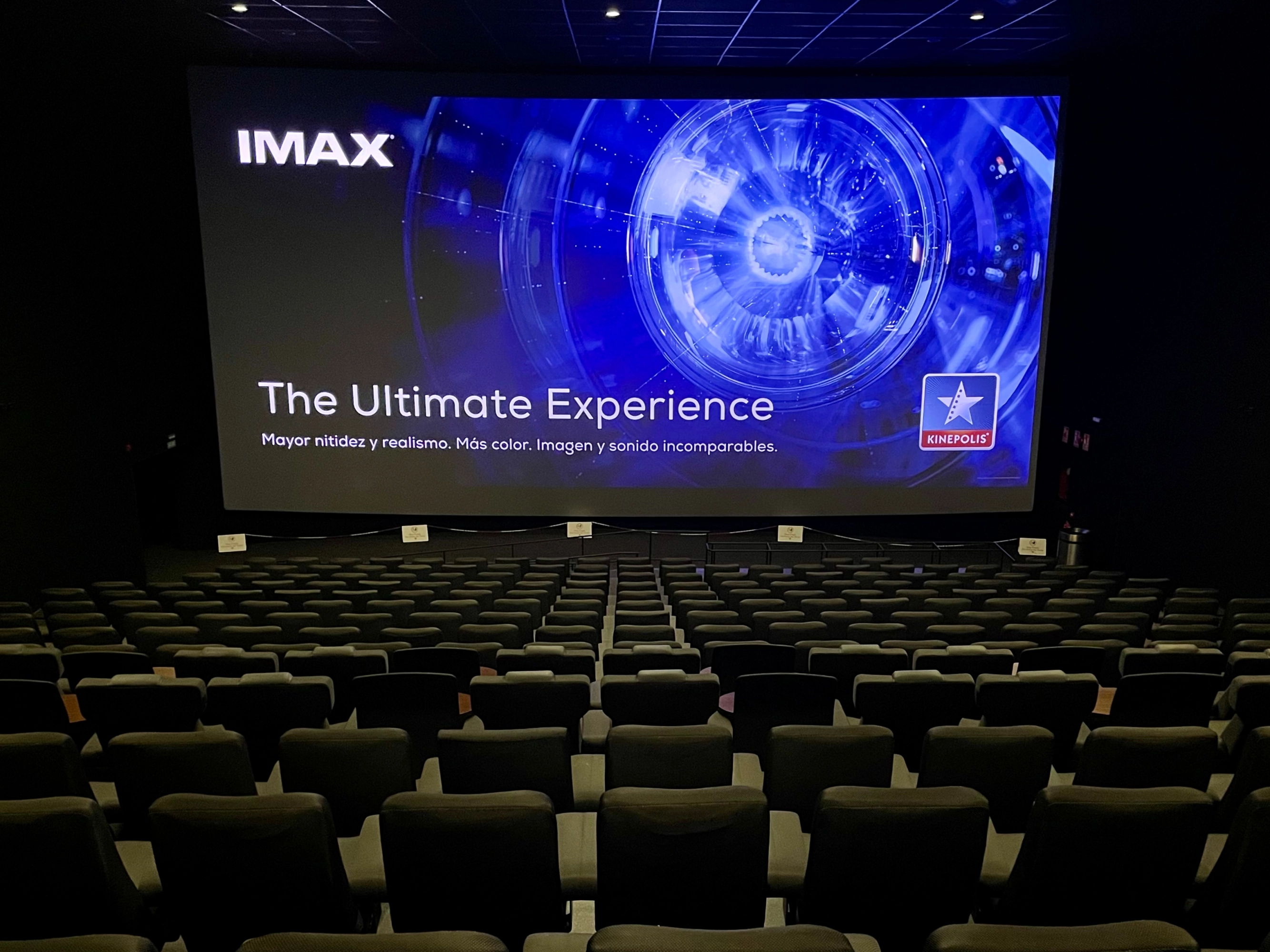 Kinépolis inaugura su primera sala IMAX en España, en la Ciudad de la Imagen de Madrid