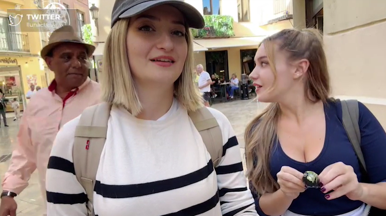 La 'streamer' Lluna Clark muestra en directo el desagradable acoso ...