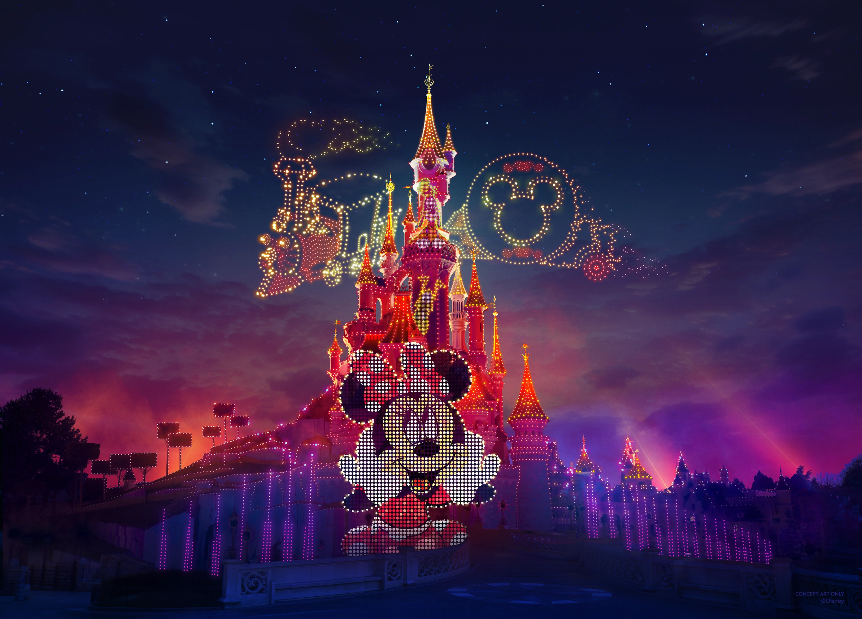 Disneyland Paris arrancará 2024 con un increíble espectáculo nocturno ...