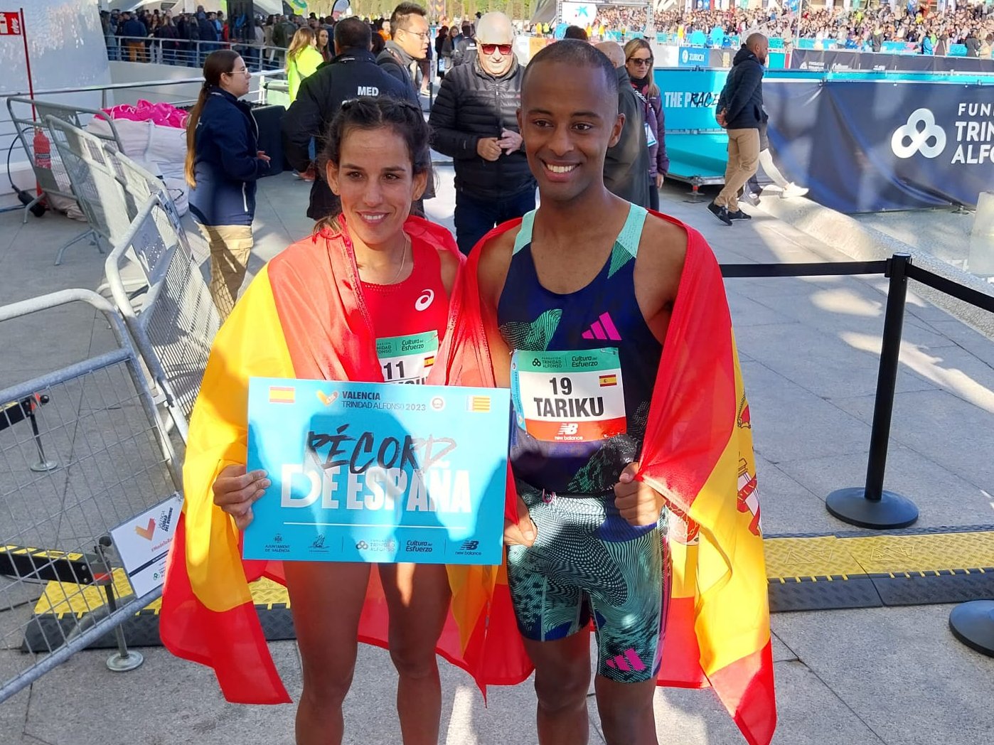 Doble récord de España de Maratón para Tariku Novales y Majida Maayouf ...
