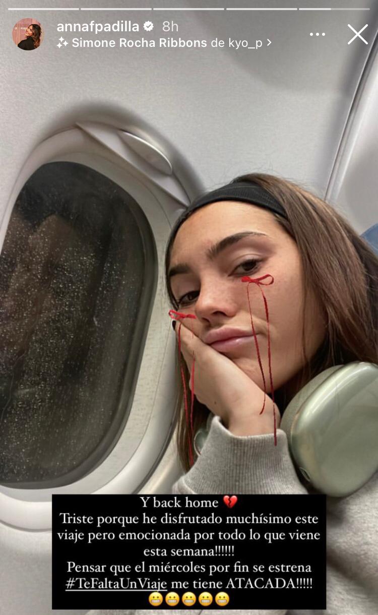 Los nervios de Anna Padilla por su estreno televisivo junto a su madre ...